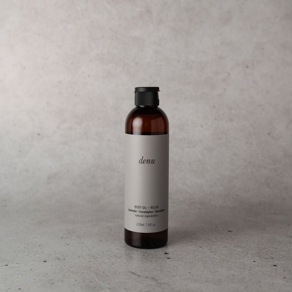 Body Oils & Exfoliators - denu