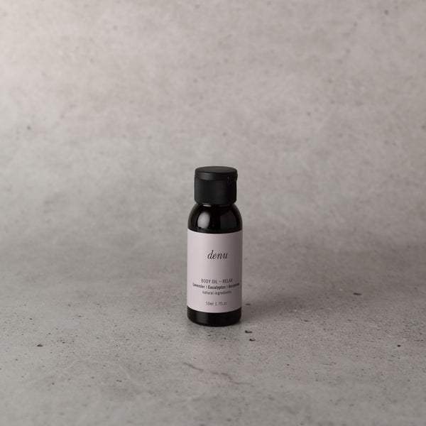 Body Oils & Exfoliators - denu